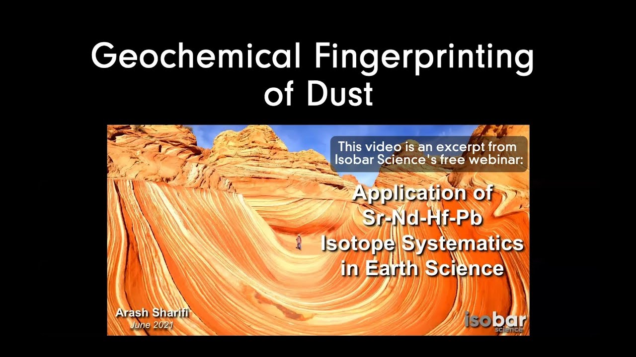 Geochemical Fingerprinting of Dust - YouTube