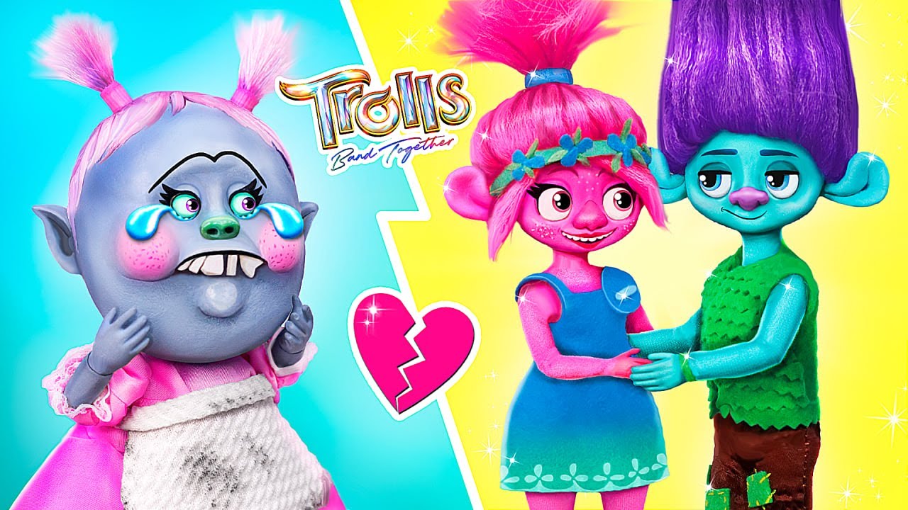 Trolls Band in TROUBLE! 30 DIYs for LOL Surprise - YouTube