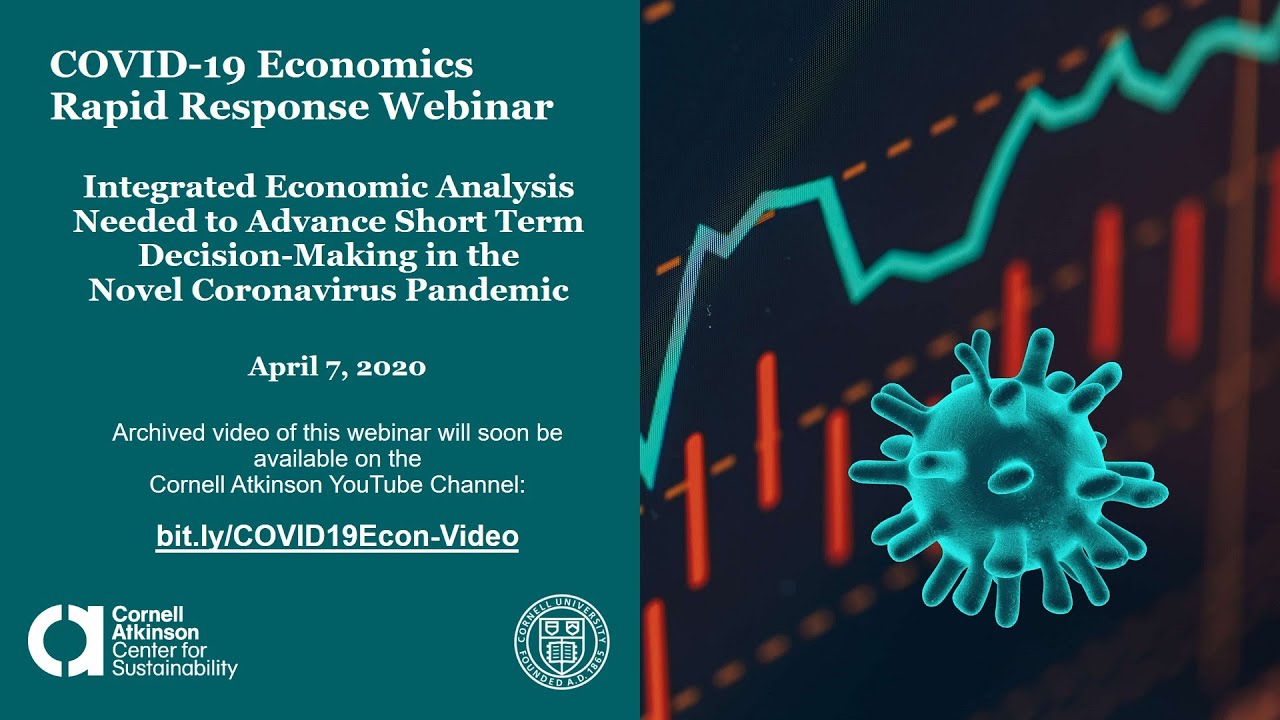 COVID-19 Economics Rapid Response Webinar - YouTube