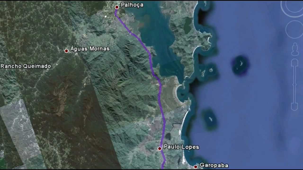 MAPA DAS OBRAS DA BR 101 Sul - SC/RS - YouTube