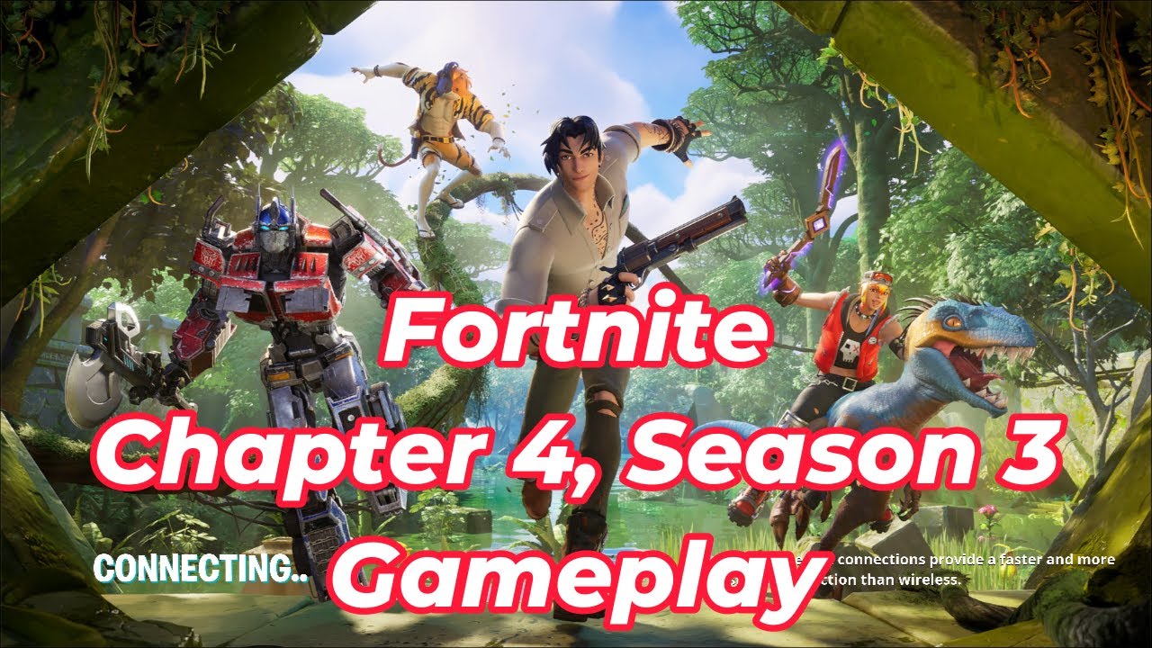 All New Fortnite: Chapter 4, Season 3 "Wilds" Gameplay and highlights ...