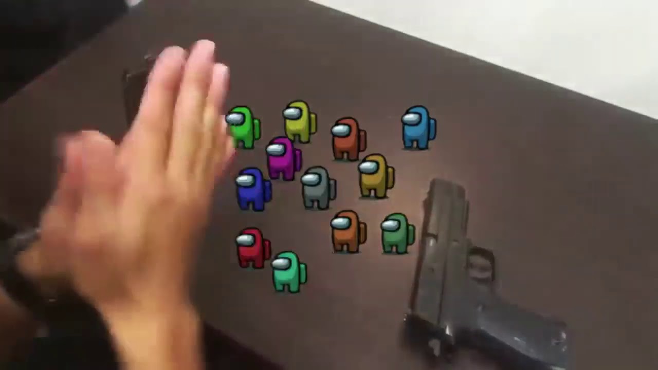 Among us Gun clap - YouTube