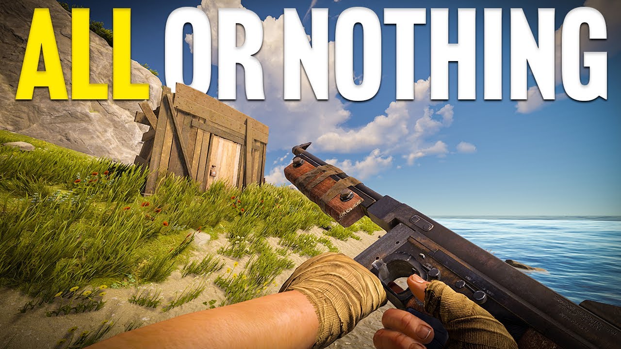 Solo Rust But I ONLY Have 1 LIFE - YouTube