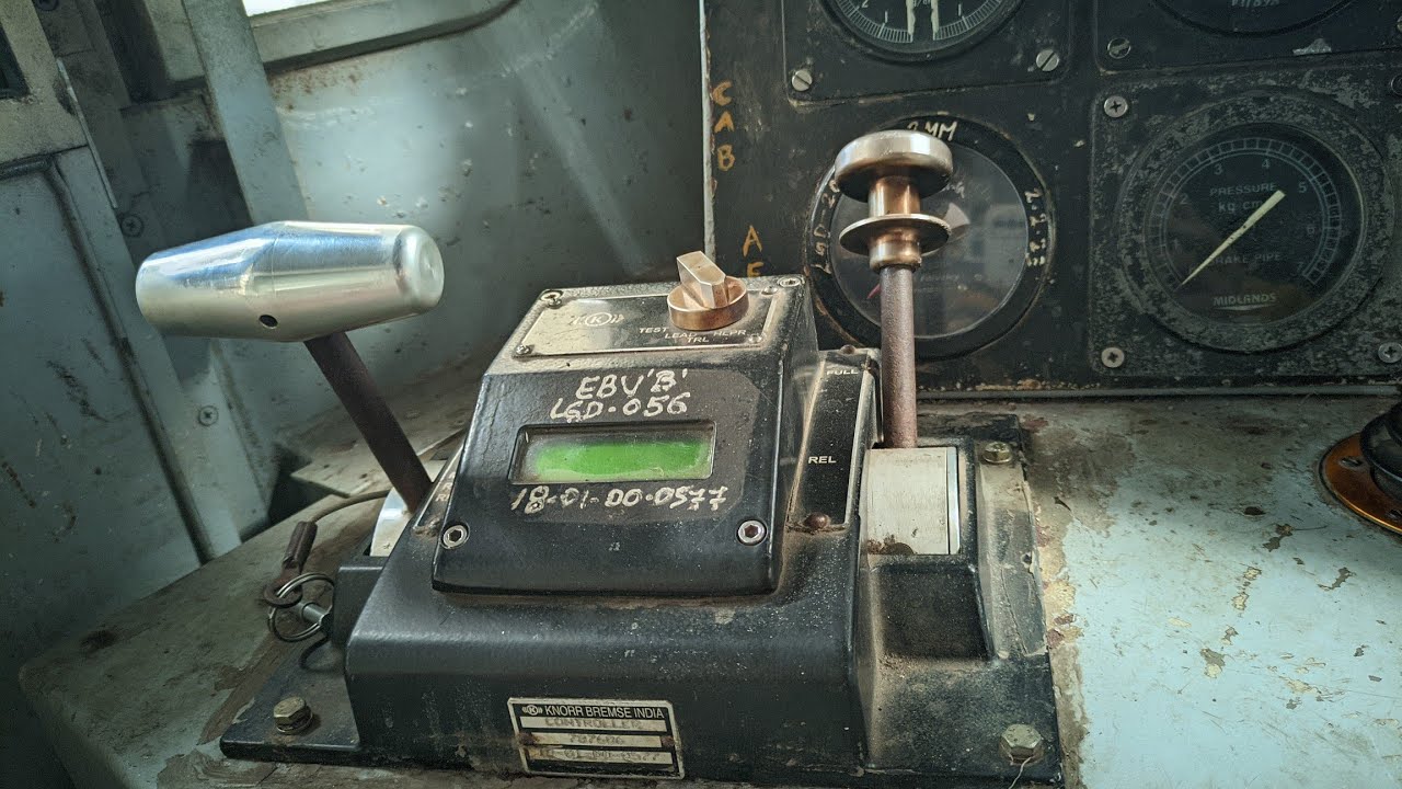 Breaking system in three phase Locomotive. (Knorr breaking system ...