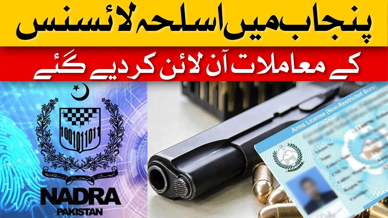 Punjab Government Launches Online Arms License System | Dawn News - YouTube