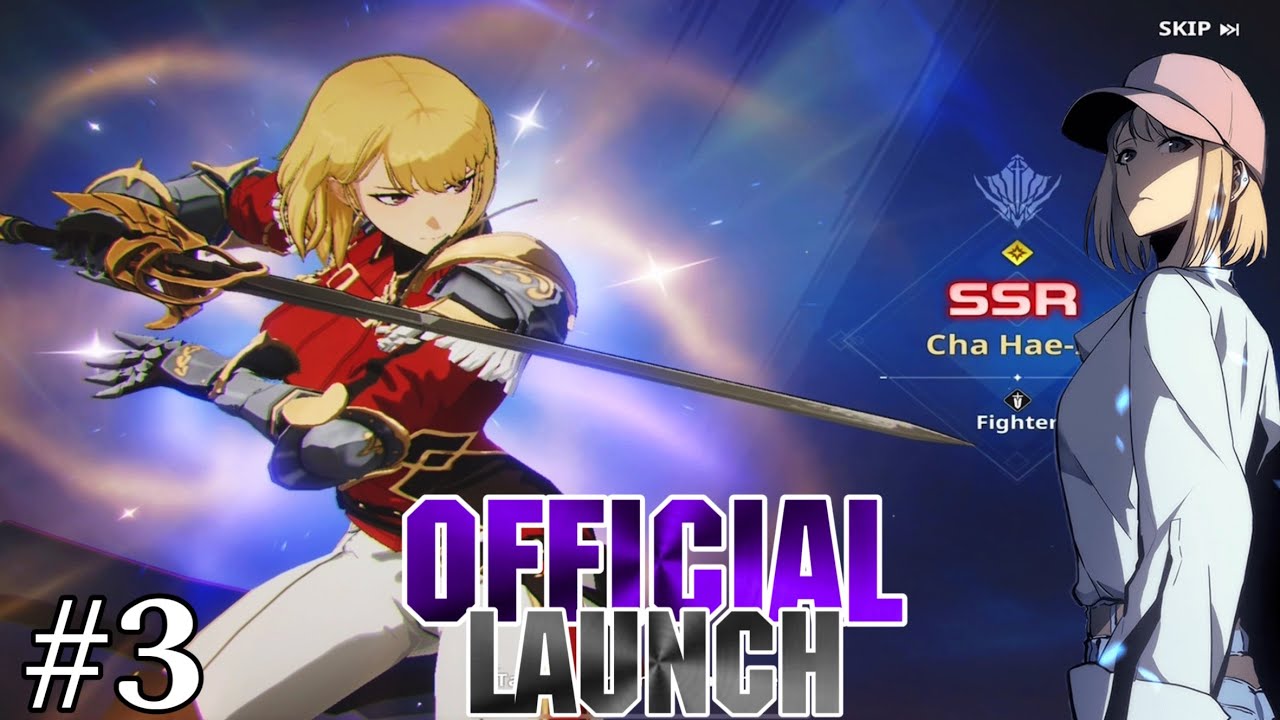 Solo Leveling Arise Global launch l Got Hunter Cha Hae-in ,in 10 summon ...