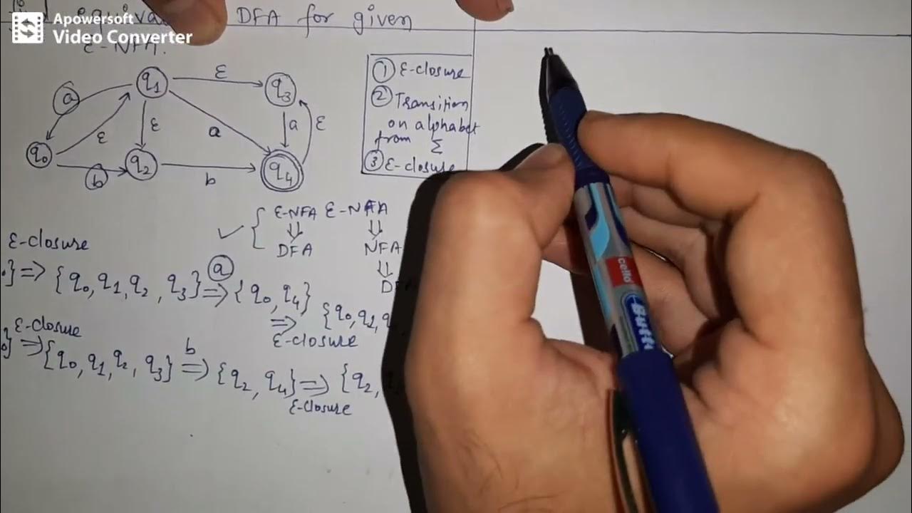Lec16 NFA Null To DFA - YouTube