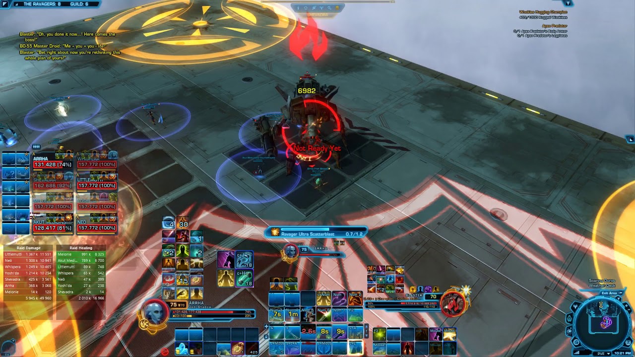 SWTOR 6.0 | Blaster & Master 8VM | The Ravagers | POV Tank - YouTube