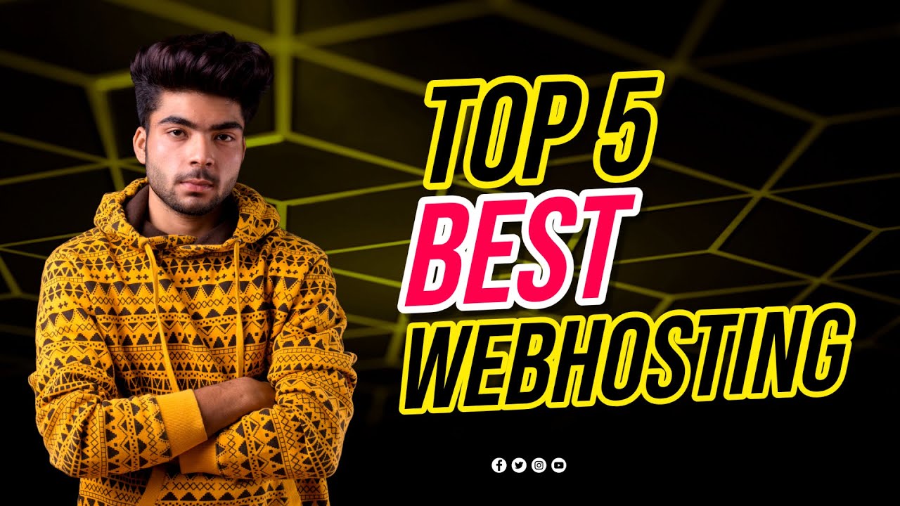 Top 5 best webhosting and why - YouTube