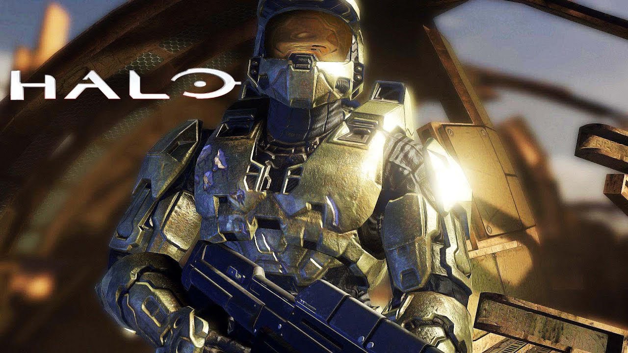 My First Look At The HALO Story - Full Game Play - Part 1 - YouTube