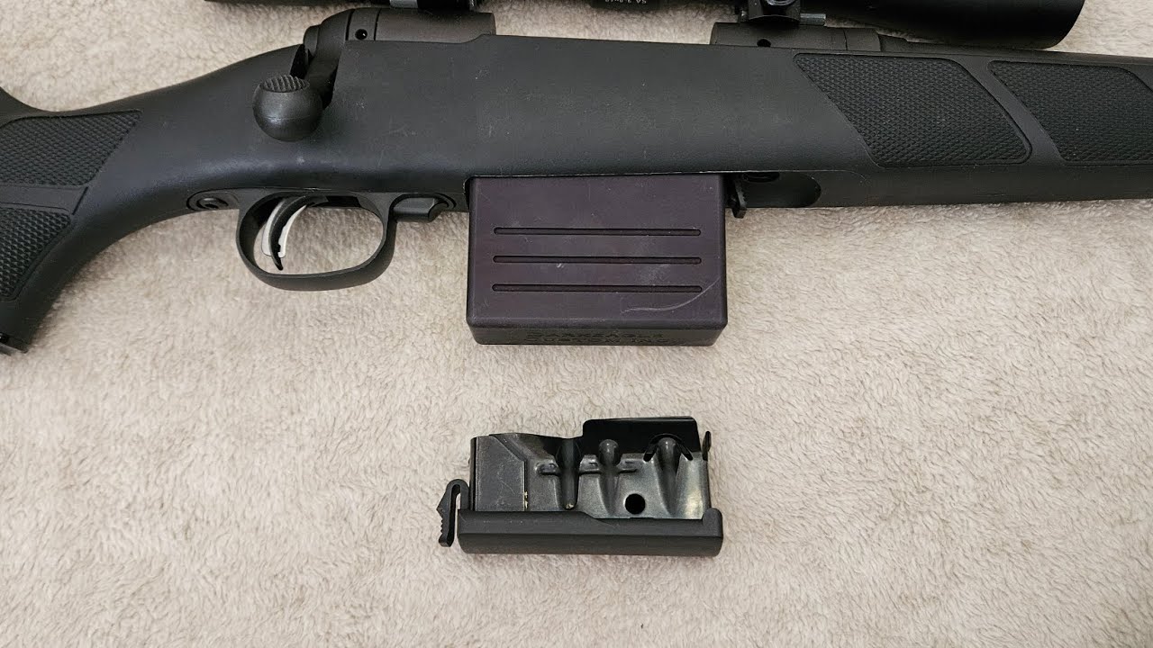 Darkeagle Custom Savage 308 10rd extended Magazine - YouTube