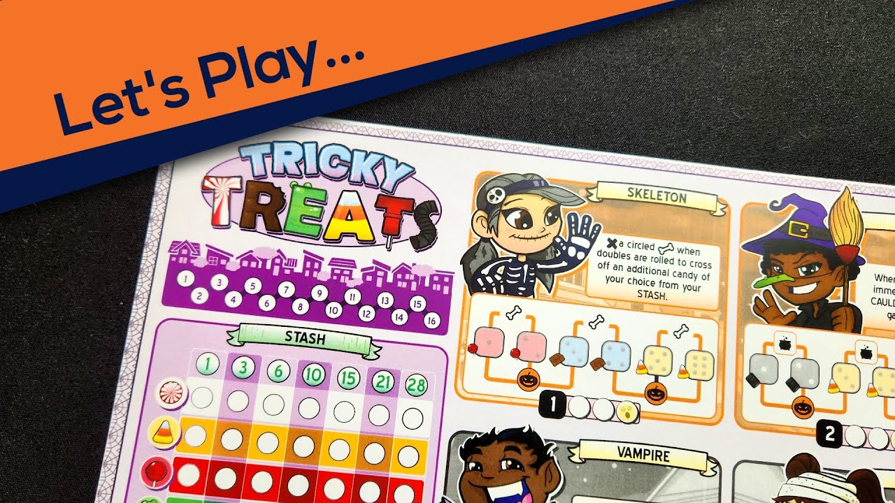 Let's Play Tricky Treats from 25th Century Games - YouTube