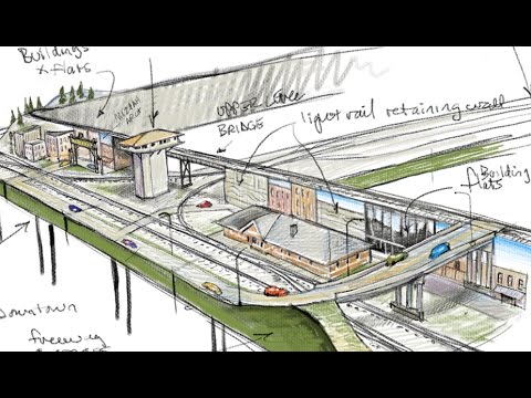 RMD TCA Modular 3 rail Layout concept illustrations - YouTube