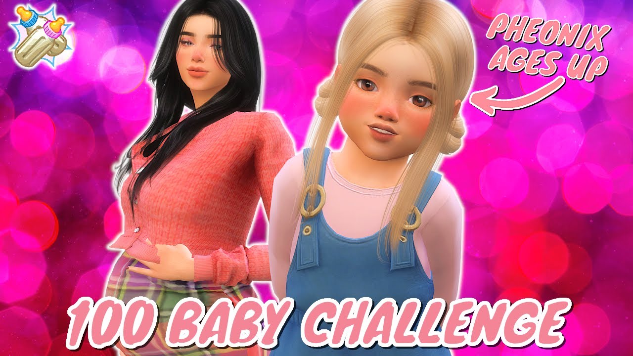 THE SIMS 4: 100 BABY CHALLENGE 🍼 | IGNORING ALL THE RED FLAGS AND ...