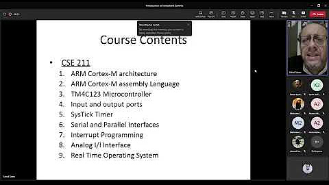 [CSE211s] - Introduction to Embedded Systems(CSE&ECE) - Spring 2023 - YouTube