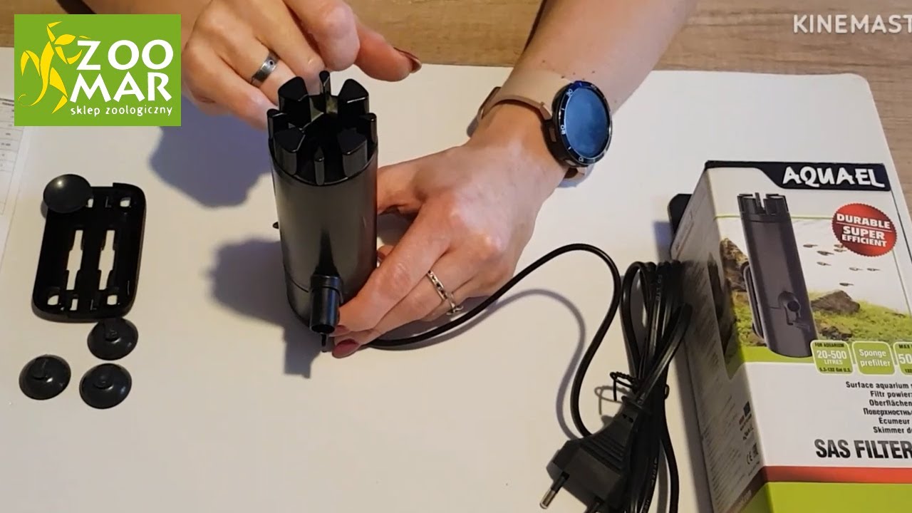 Aquael Sas filter 500 - YouTube