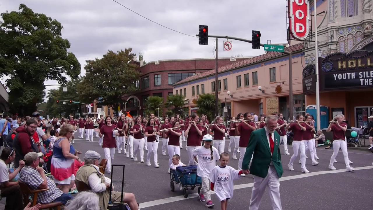 Battle Ground Public Schools in the Junior Rose Parade 2016 - YouTube
