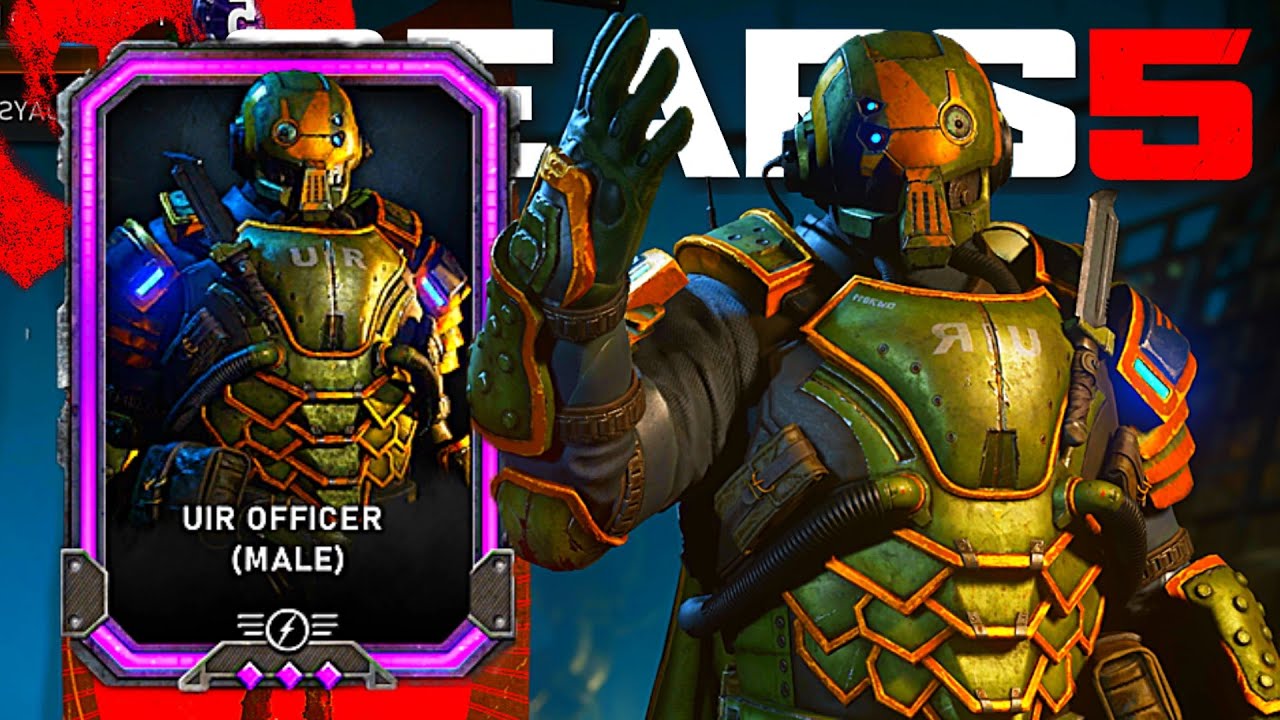 TDM RANKED | UIR OFFICER (MALE) | Gears Of War 5 - YouTube