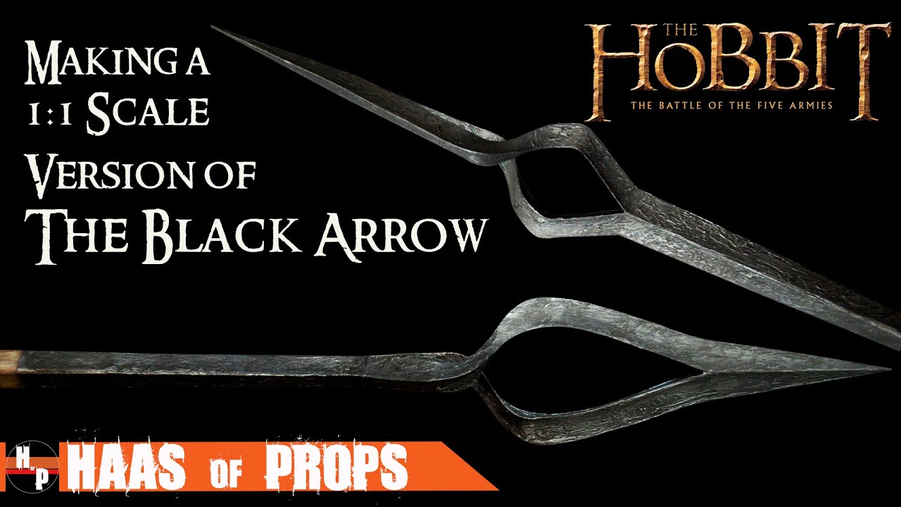 3D Printing The Black Arrow from The Lord of the Rings - The Hobbit ...