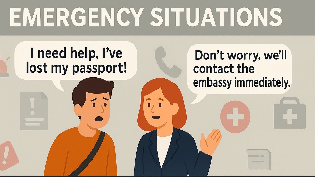 250 English Conversations for Real Life – Emergency Situations Practice ...