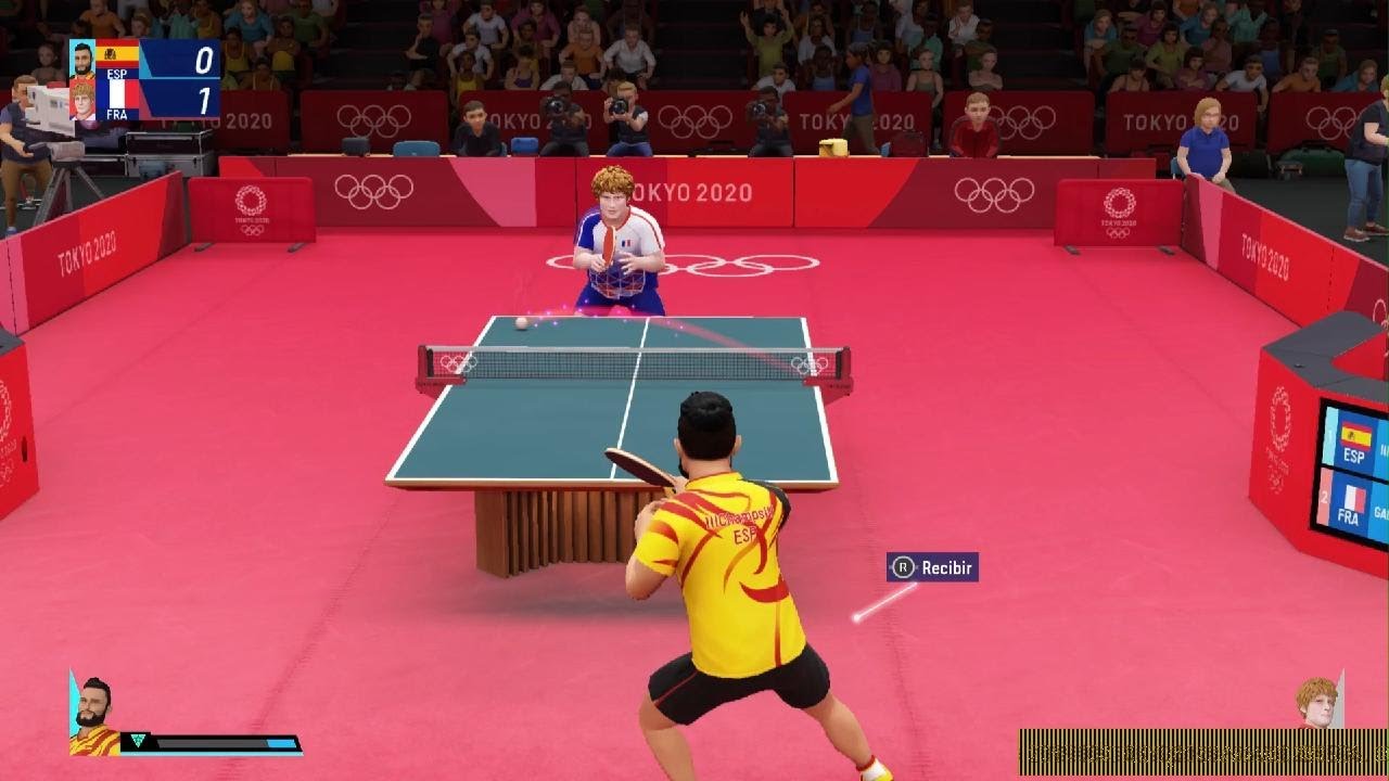 JUEGOS OLÍMPICOS DE TOKIO / OLYMPIC GAMES 2020 PS5 HDR Tenis de mesa ...