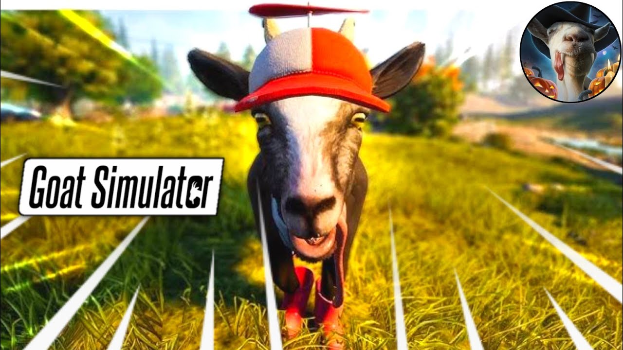 THIS GOAT IS A SUPER GOAT ! GOAT SIMULATOR - YouTube