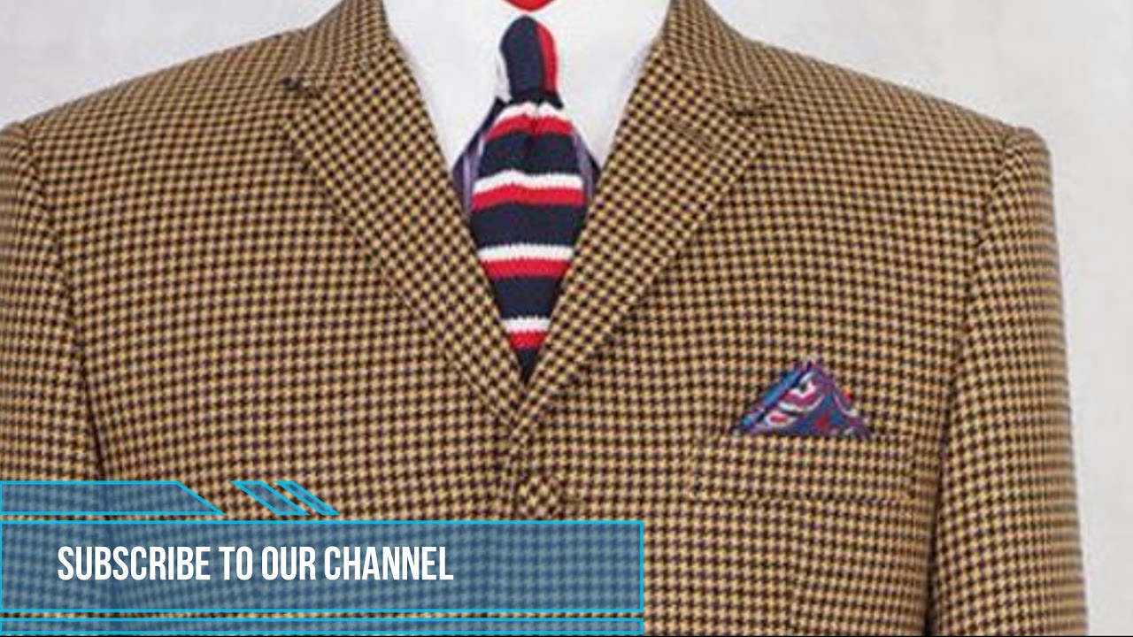 Mod Suits | Bespoke Suits | Modcloth | Brown Dogtooth 3 button mod suit ...