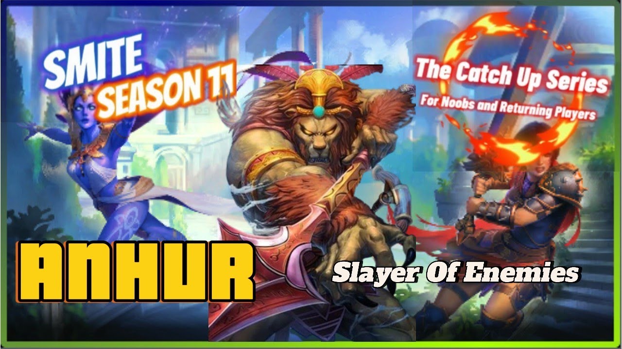 SMITE : Anhur Season 11 (Build, Beginner Tutorial, and a Arena Match ...