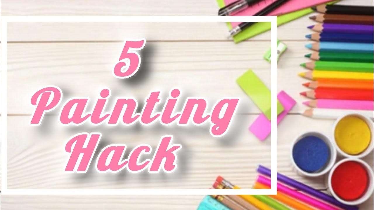 5 different art // Easy and simple painting // Art// Imaginative art ...