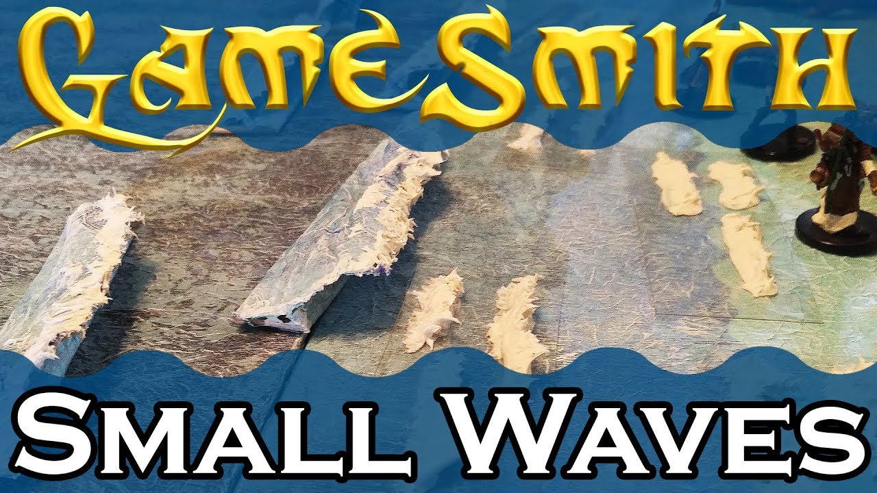 How to Build Small & Medium Tidal Waves for your Tabletop Game (2019 ...