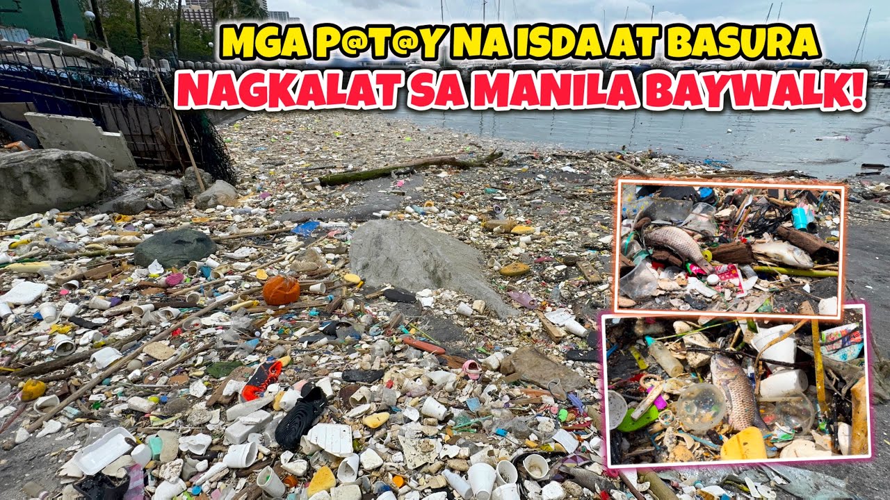 MGA P@T@Y NA ISDA AT BASURA NAGKALAT SA MANILA BAYWALK! - YouTube