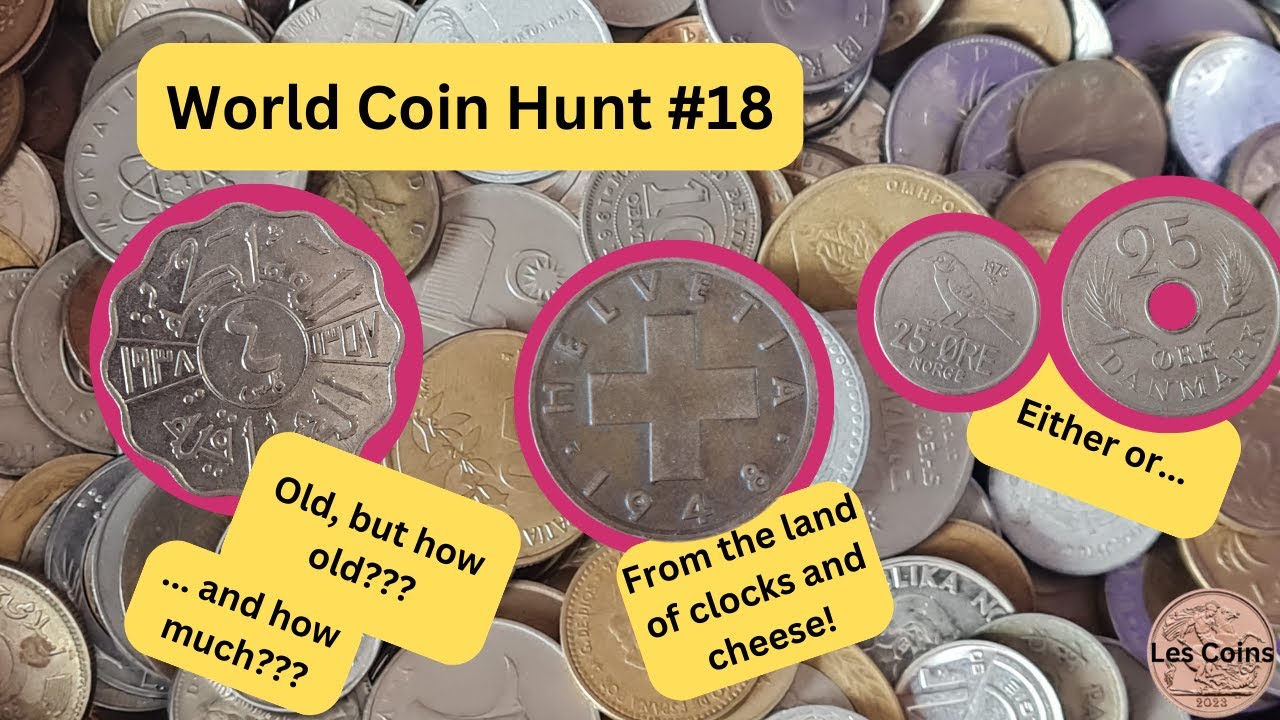 World Coin Hunt #18 - Quite old & rare! #oldcoins #rarecoins #hunt # ...