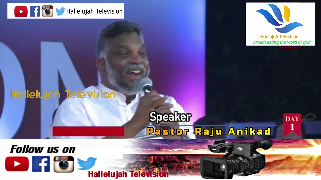 Speaker Pastor Raju Anikad @ 95th IPC KUMBANAD GENERAL CONVENTION 2019 ...