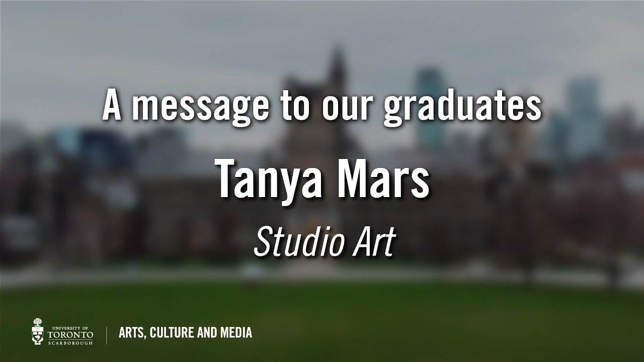 Tanya Mars | A Message to ACM Grads - YouTube