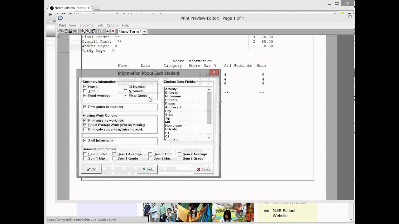 Sending Grade Reports to Edline - YouTube