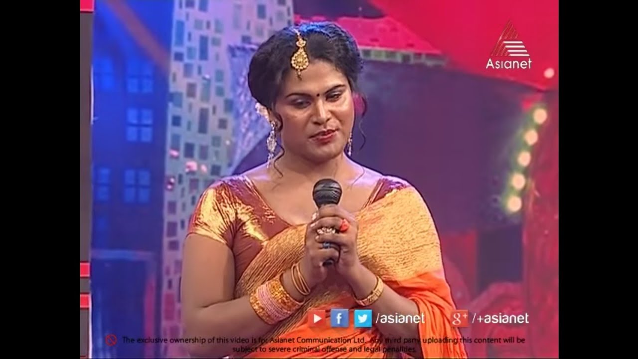 cross dresser from kerala lady getup - YouTube