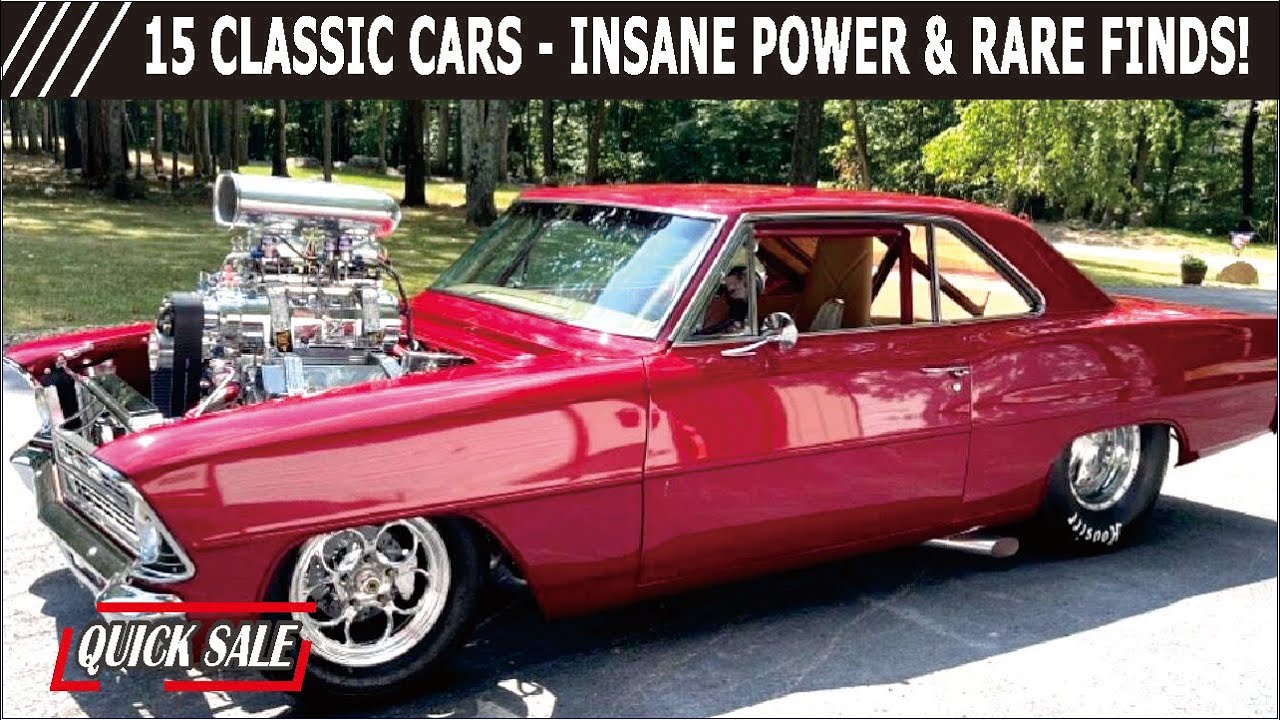 15 Wild Pro Street Cars for Sale – Insane Power & Rare Finds! - YouTube