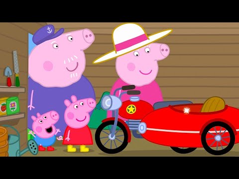 Peppa rides on Grandpa Pig's Motorbike 🏍 | Story for Kids | Kids Cartoons | Peppa Pig Videos