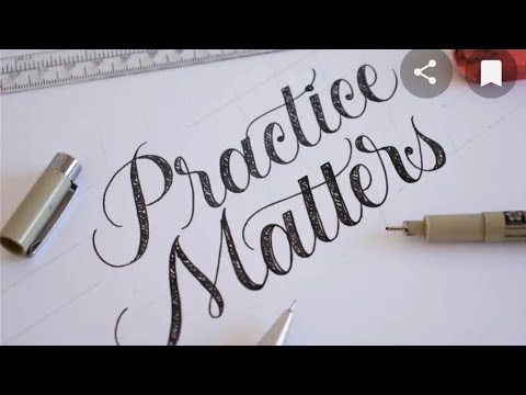 How to write counting in cursive writing @HighClassWriting - YouTube