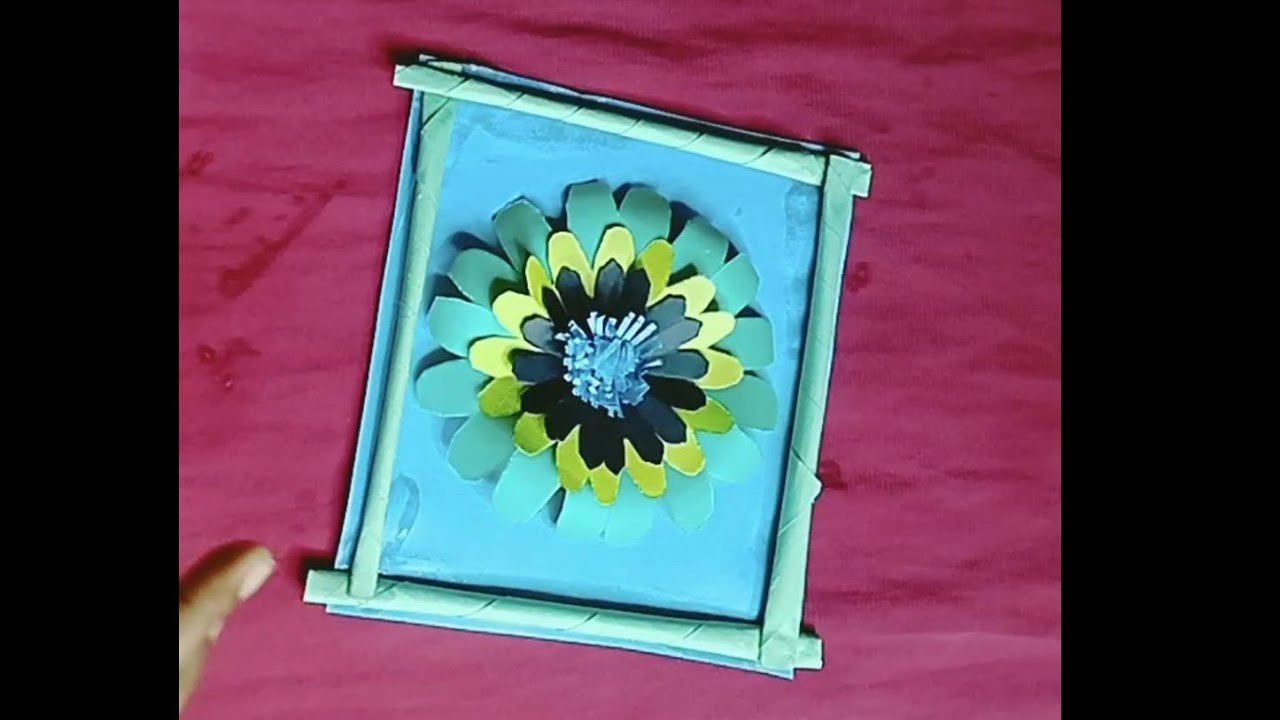 paper craft,wallmate,kagojer ful,ful banano|#handcarftfareha360 - YouTube