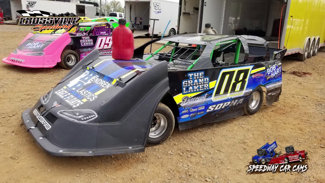 #08 Wyatt Sopha - Sharp Mini Late Model - 5-4-18 Crossville Speedway ...