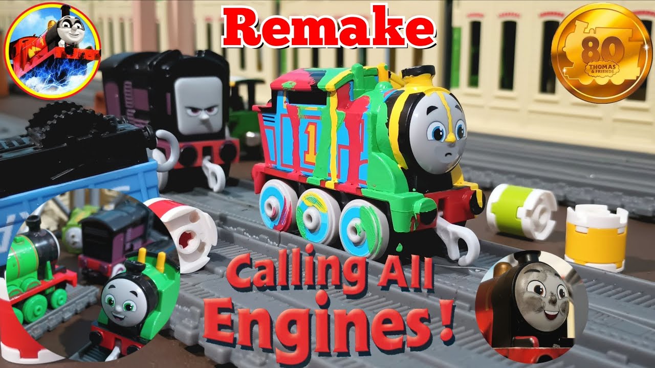 Steamies vs Diesels | Calling All Engines Clip Remake (AEG Push Along ...