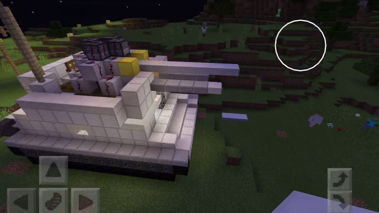 Minecraft Redstone Tank - YouTube