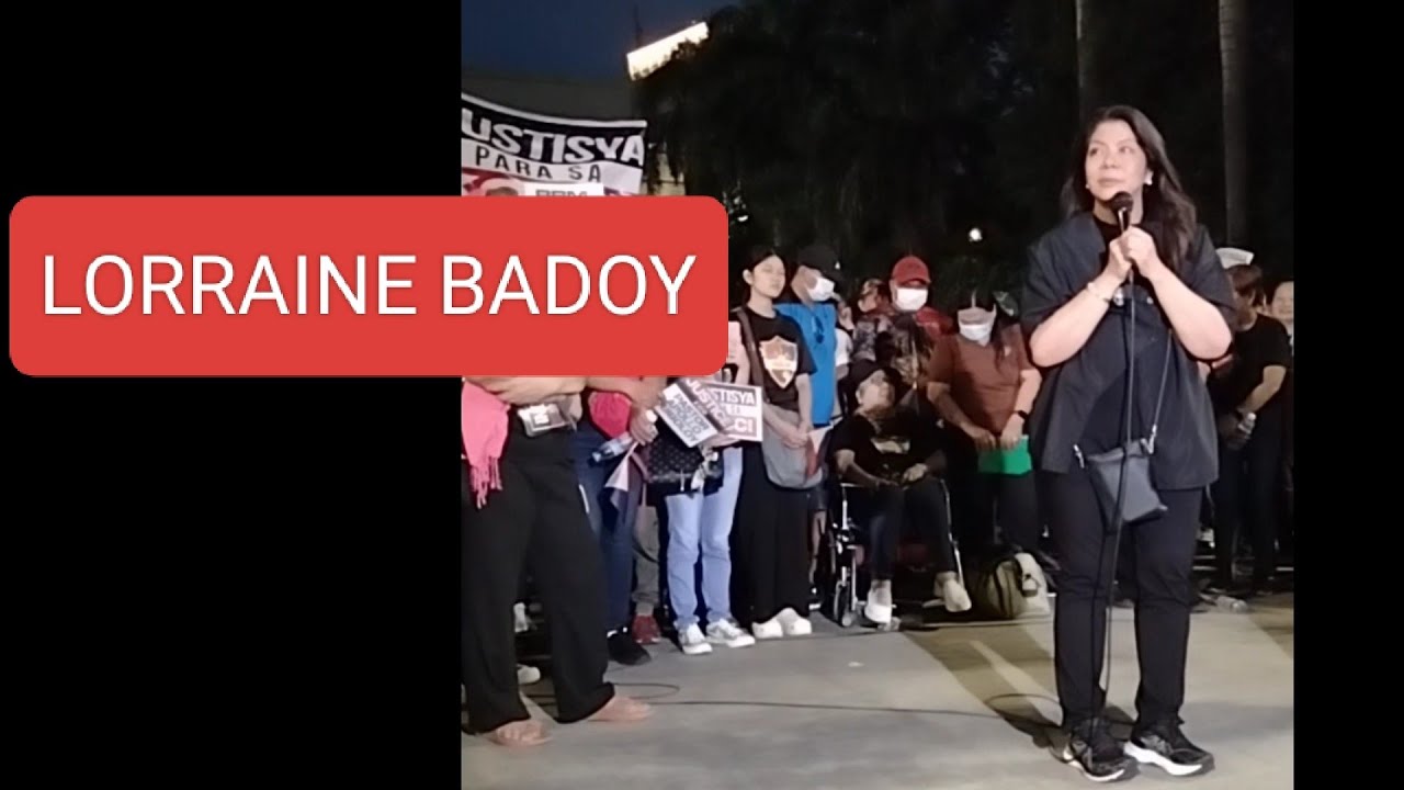 LORRAINE BADOY at Liwasang Bonifacio - YouTube