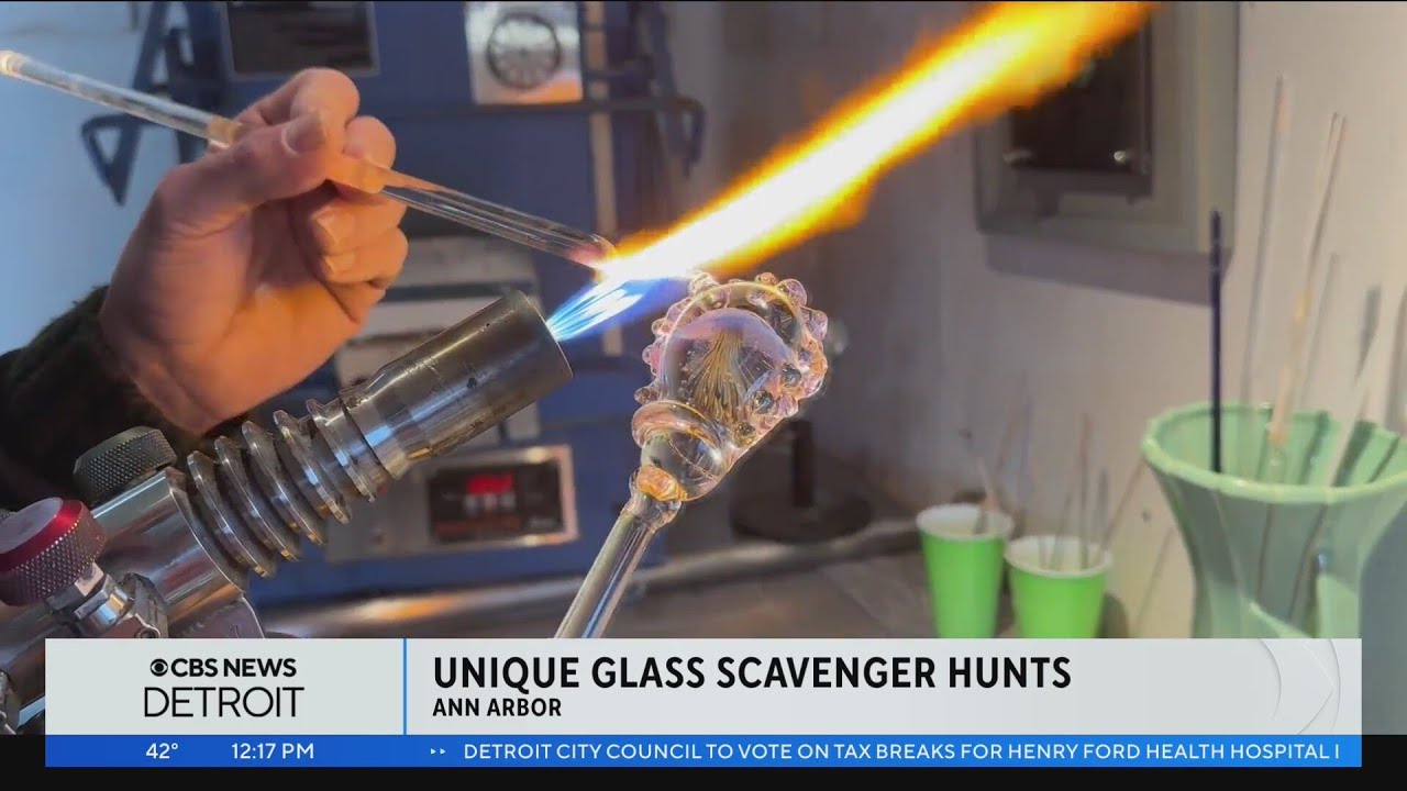 Meet the glass artist who leads community members on scavenger hunts in ...