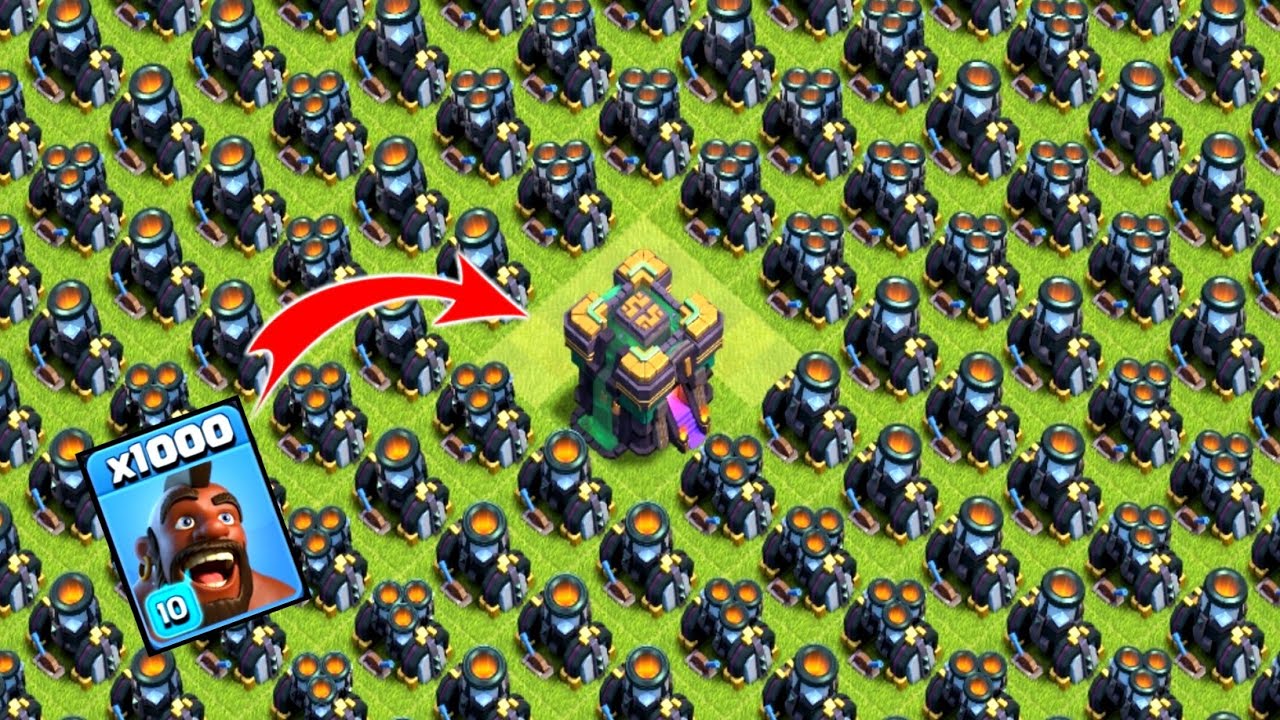 1000 hog riders 🆚 motors | class of clans videos| coc - YouTube