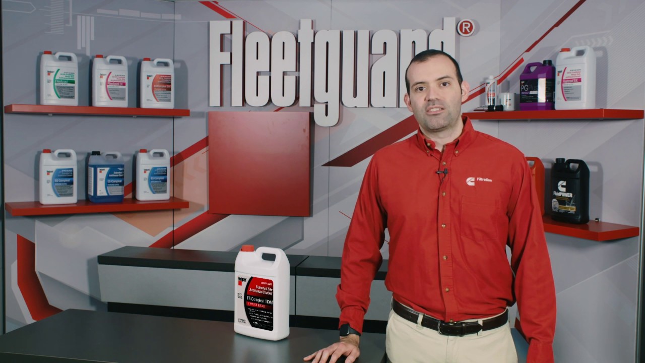 Fleetguard ES Compleat NOAT Heavy-Duty Coolant - YouTube