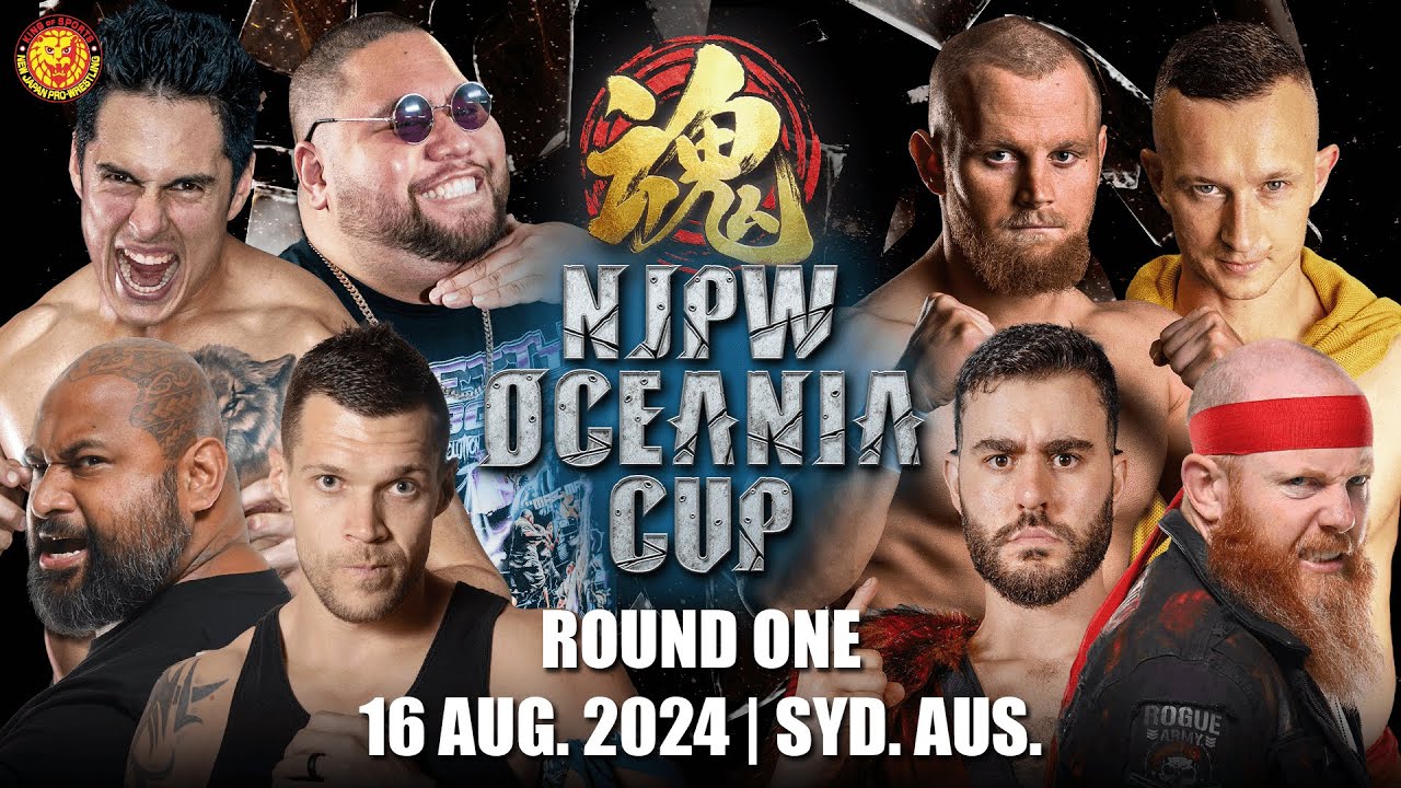 [FULL EVENT] NJPW Tamashii - NJPW Oceania Cup: Round One - 16 August ...
