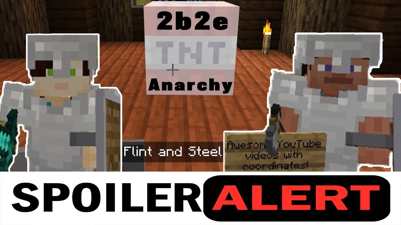 Minecraft 2b2e Anarchy - Teaching a lesson. - YouTube