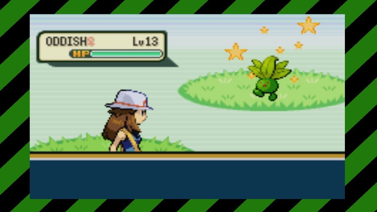 Live! Shiny Oddish After 747 Encounters - Pokemon FireRed - YouTube